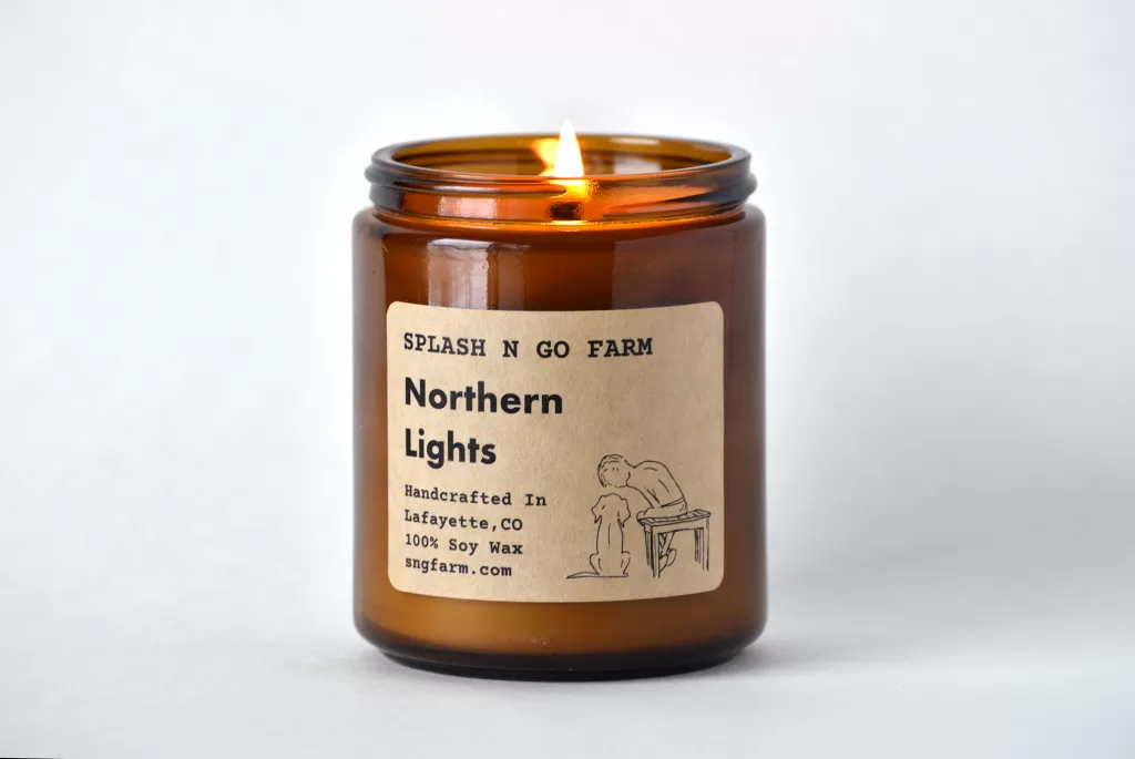 Northern Lights - 8 oz Soy Candle - Splash N Go Farm
