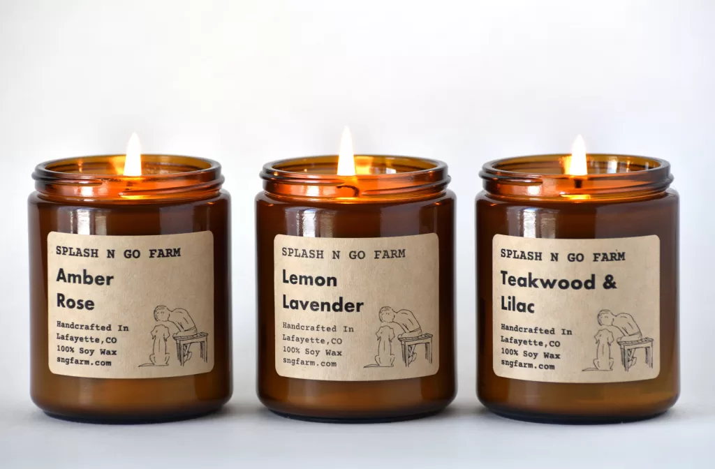Flowering Candle Trio - Splash N Go Farm